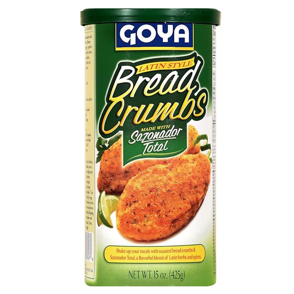Goya Foods Bread Crumbs with Sazonador Total, 15 Ounce - Cafe Pinar ...