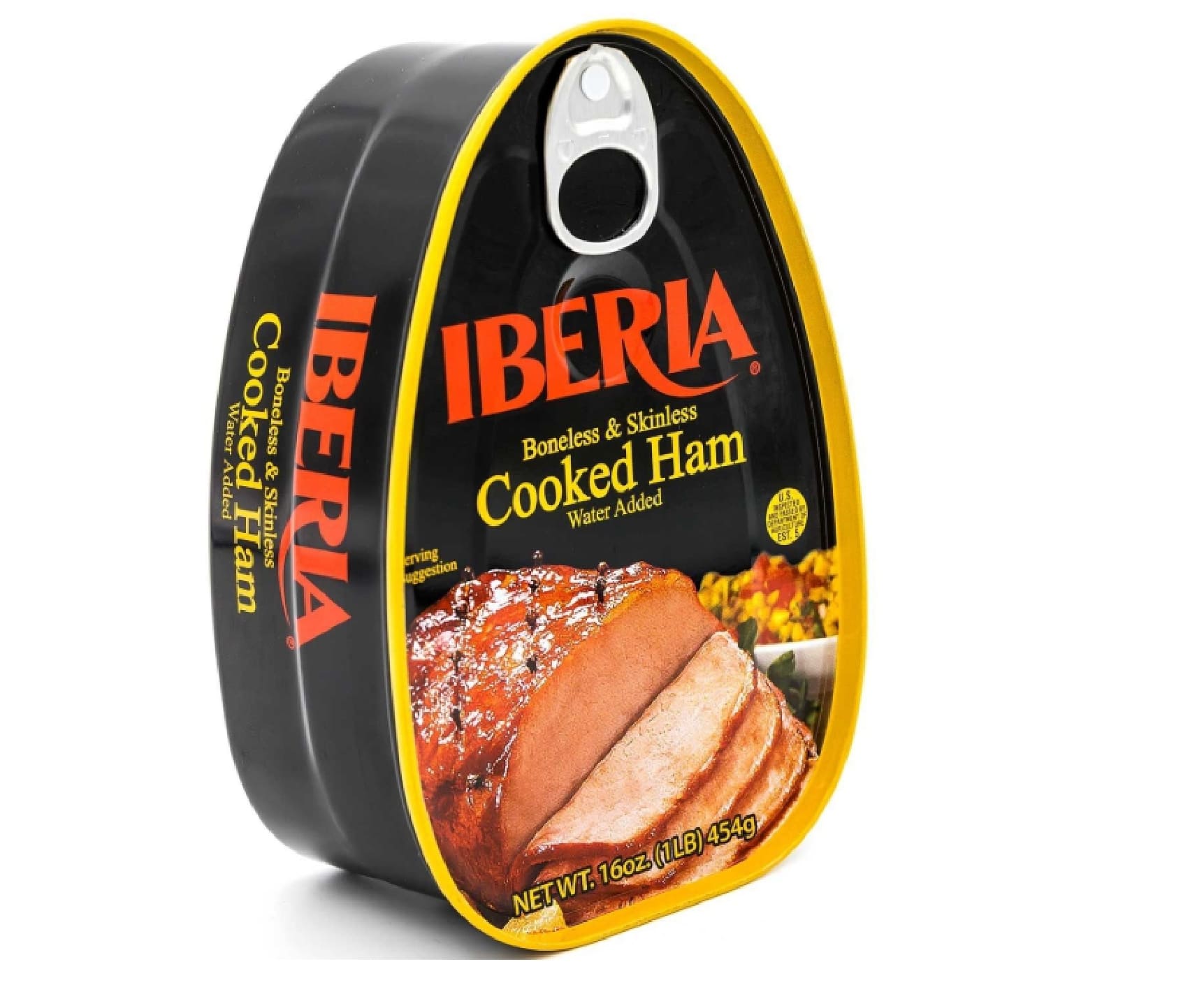 Iberia Boneless & Skinless Cooked Ham, 16 oz - Cafe Pinar Cuban Market