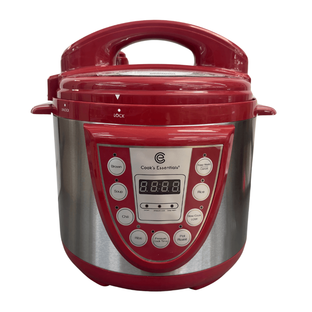 Digital Pressure Cooker (Red) - Cafe Pinar Cuban Market