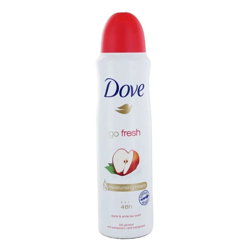 Dove Apple & White Tea Go Fresh Antiperspirant Deodorant Spray, 150 ml ...