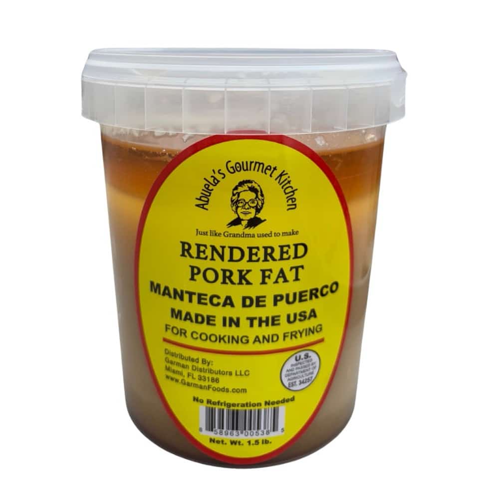 Rendered Pork Fat | Manteca De Puerco 1.5lb - Cafe Pinar Cuban Market