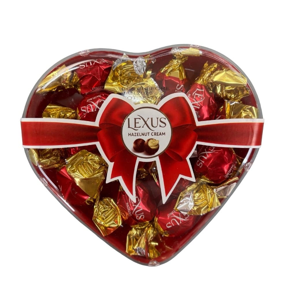 Lexus Choco Hazelnut Cresm Heart 120GR - Cafe Pinar Cuban Market