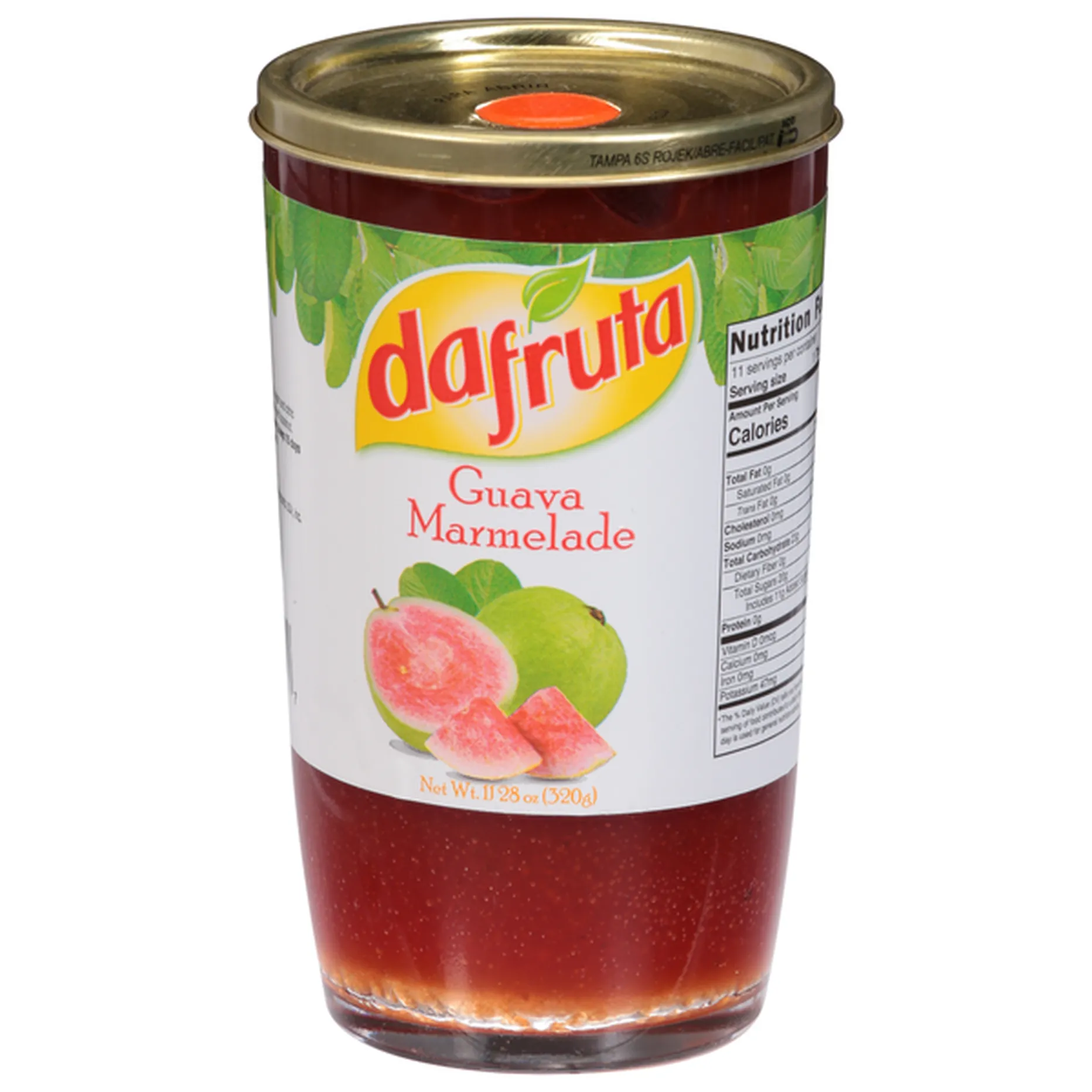 Dafruta Marmelade, Guava 11.28 oz - Cafe Pinar Cuban Market