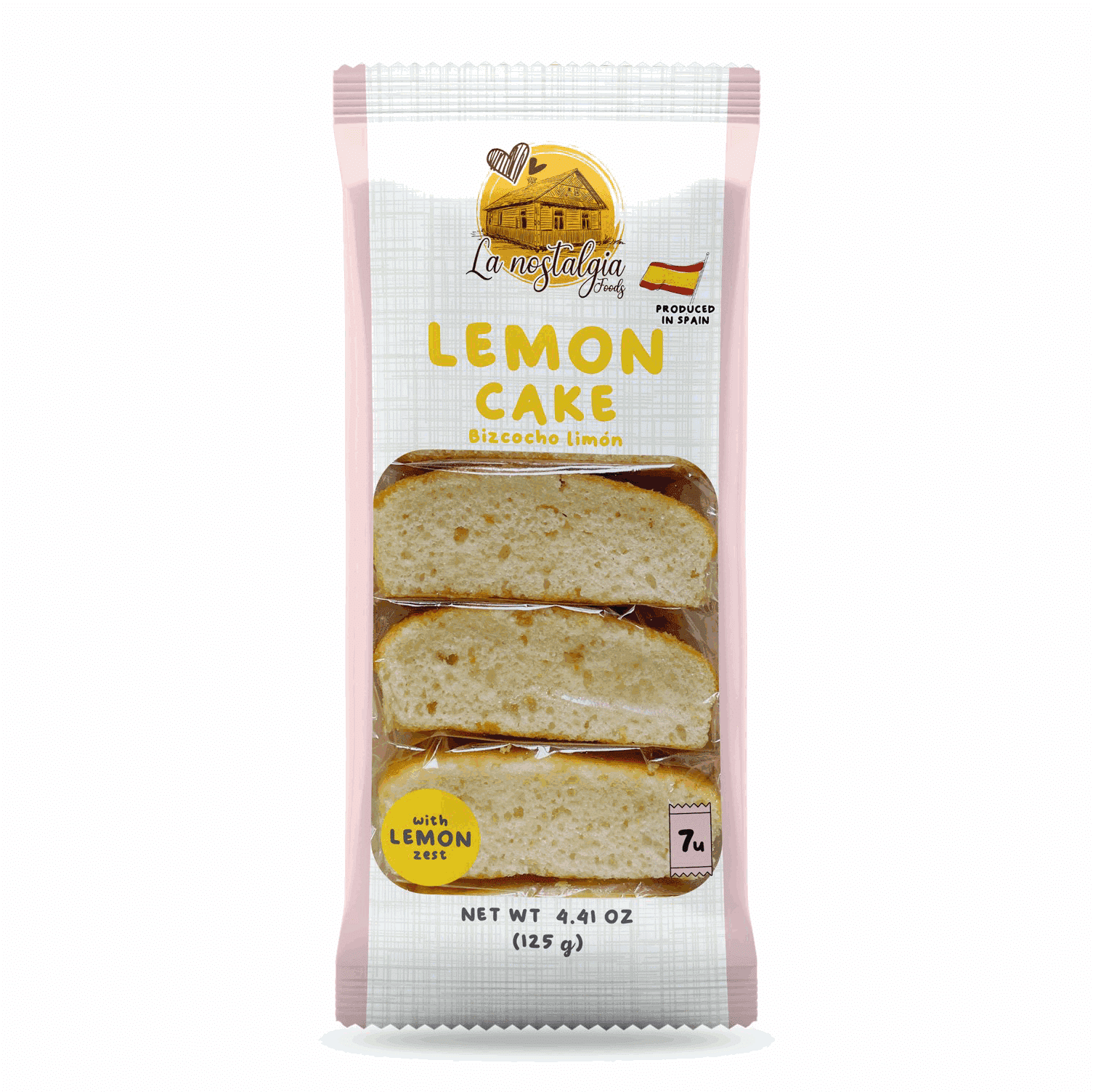La Nostalgia Lemon cake ,Bizcocho de limón - Cafe Pinar Cuban Market