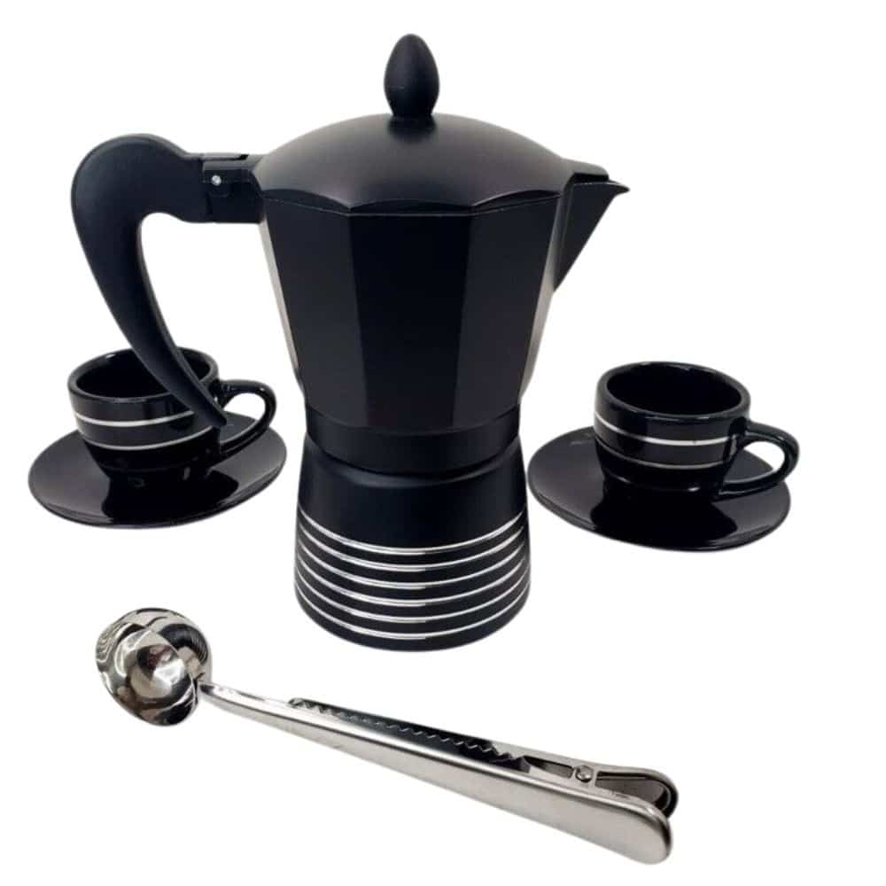 Cook Prep Eat - Espresso coffee Maker Set - Cafe Pinar Cuban Market