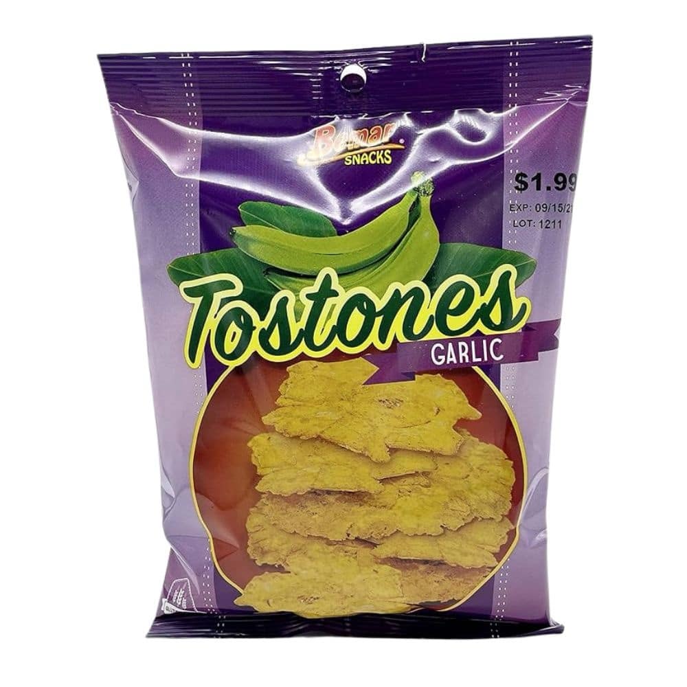 Bemar Snacks Tostones Garlic 4oz - Cafe Pinar Cuban Market