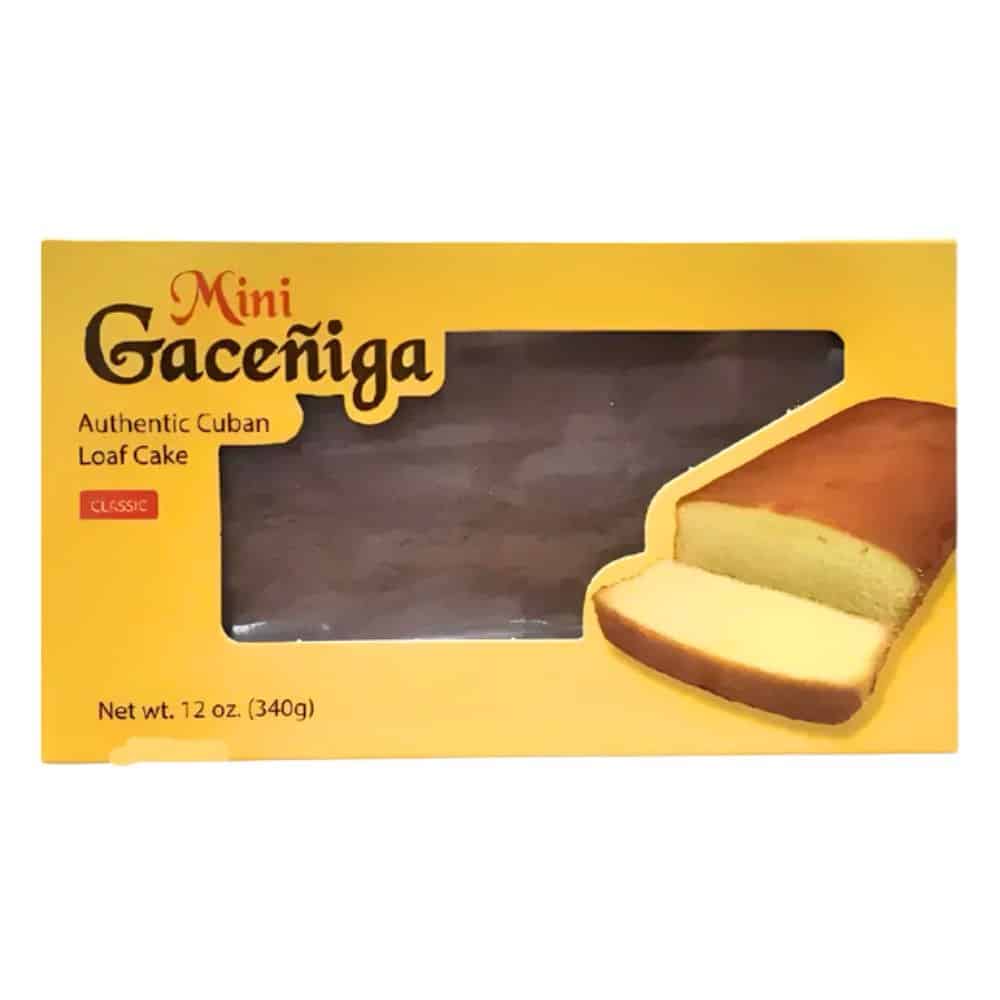 Mini Gaceñiga Authentic Cuban Loaf Cake - Cafe Pinar Cuban Market